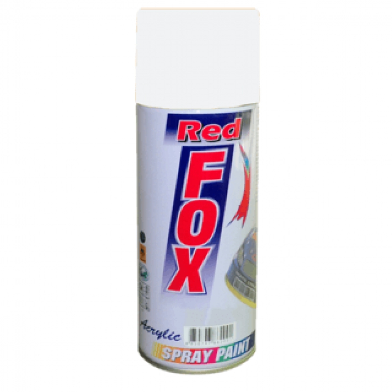 สีสเปรย์ RED FOX ขนาด 400 CC No.40 (200) สีขาว | บริษัท ส.เกียรติเจริญ ...